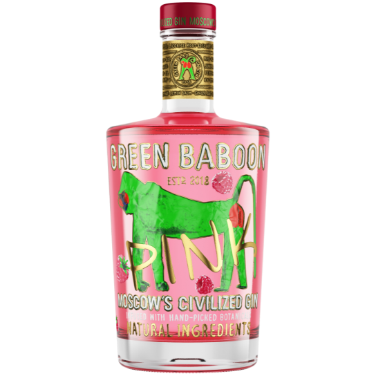 Green Baboon Pink, 700 ml. - Джин - DrinkLink.bg
