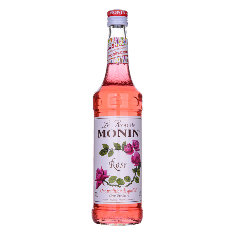 Monin Rose Syrup, 700 ml. - Сиропи и топинги - DrinkLink.bg