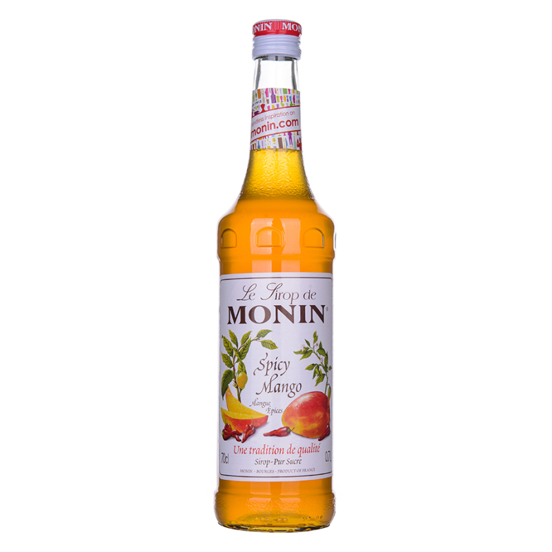 Monin Spicy Mango Syrup, 700 ml. - Сиропи и топинги - DrinkLink.bg